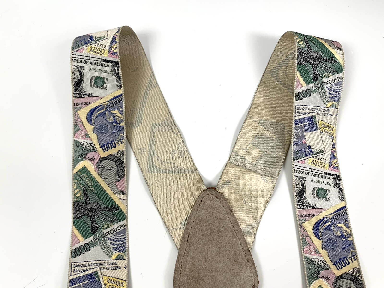 Vtg RARE Trafalgar Limited Edition Suspender" MONEY" - Gem
