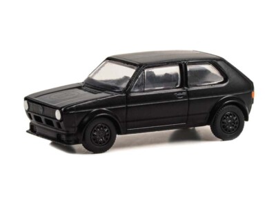 1980 Volkswagen Rabbit Widebody - Black 1:64 Scale Models - Greenlight ...
