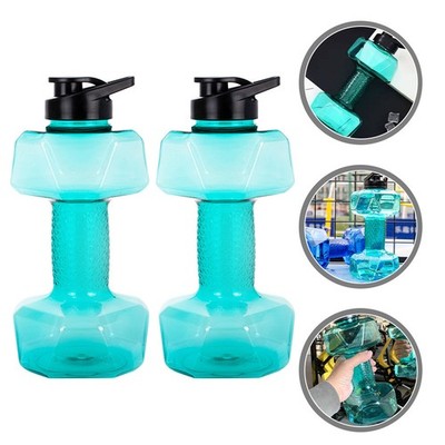2 Pcs Fitness Exercise Work Water Bottle Workout Creative Equipment ...