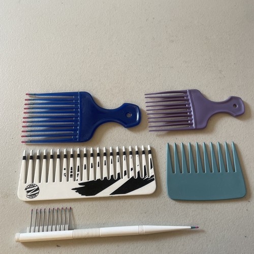 Vintage combs nos 80’s Mebco zone 1 wide tooth hair pick | eBay
