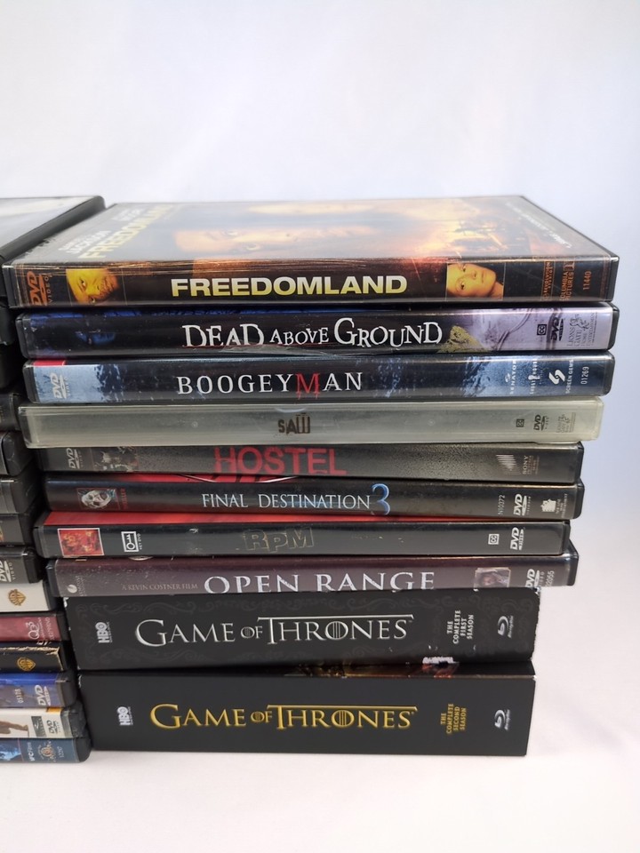 Mixed Bulk Lot of DVDs - 24 Movies Multiple Genres - Horror Drama ...