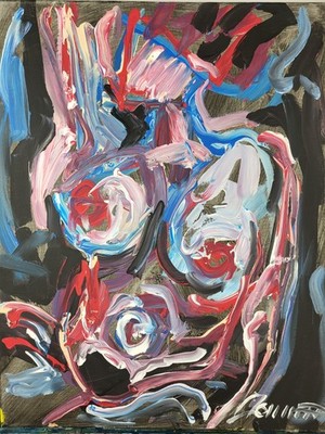 Ölbild Abstrakt Bunt Modern Art Alexander Diener Kunst Unikat Wandbild ...