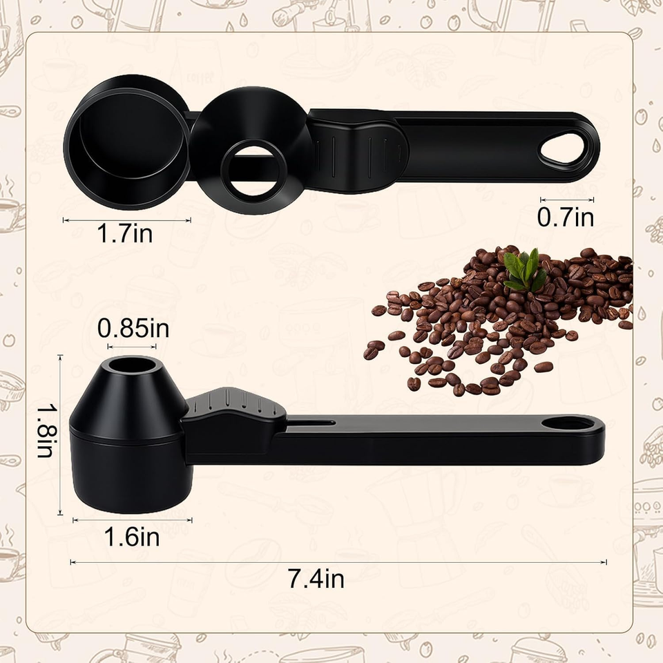Coffee Scoop & Funnel for Reusable K Cup Refillable Coffee Pods, Coffee ...