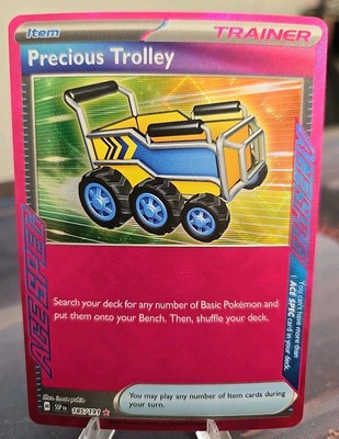 Precious Trolley 185/191 POKÉMON Sv08: Surging Sparks Holo | eBay