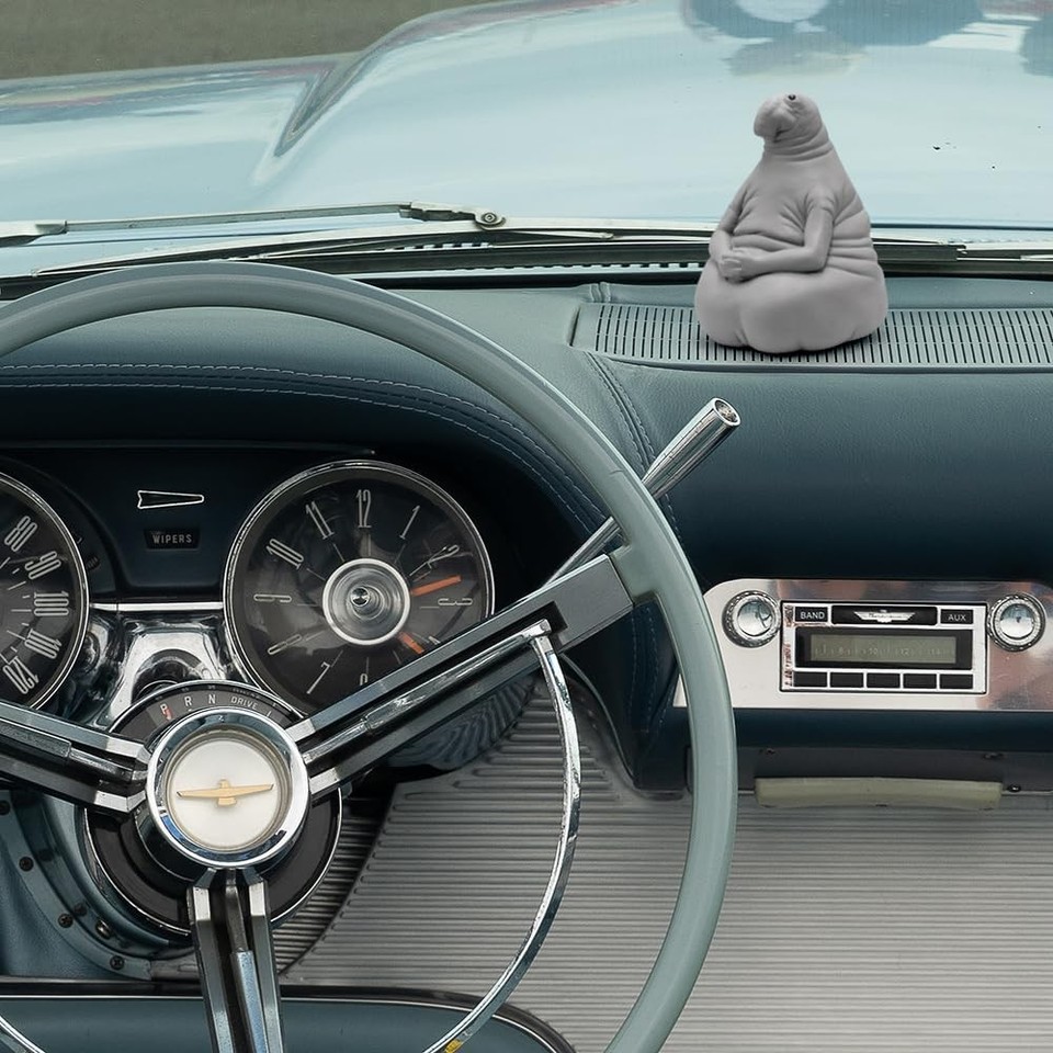 Zhdun Meme Homunculus Loxodontus Plaster Gypsum Sculpture Piggy Money ...