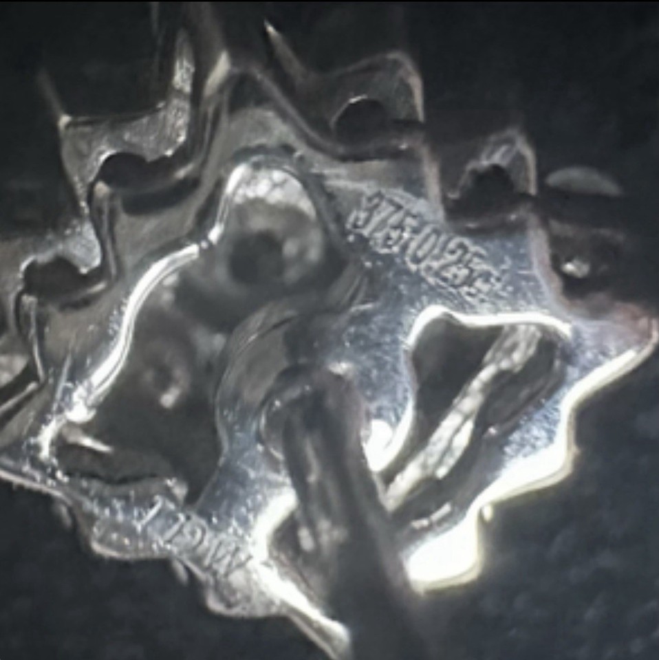 9ct White Gold Diamond Cluster Earrings | eBay UK