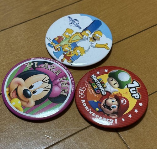 Universal Studios Hollywood Mario California Disney Can Badge | eBay ...