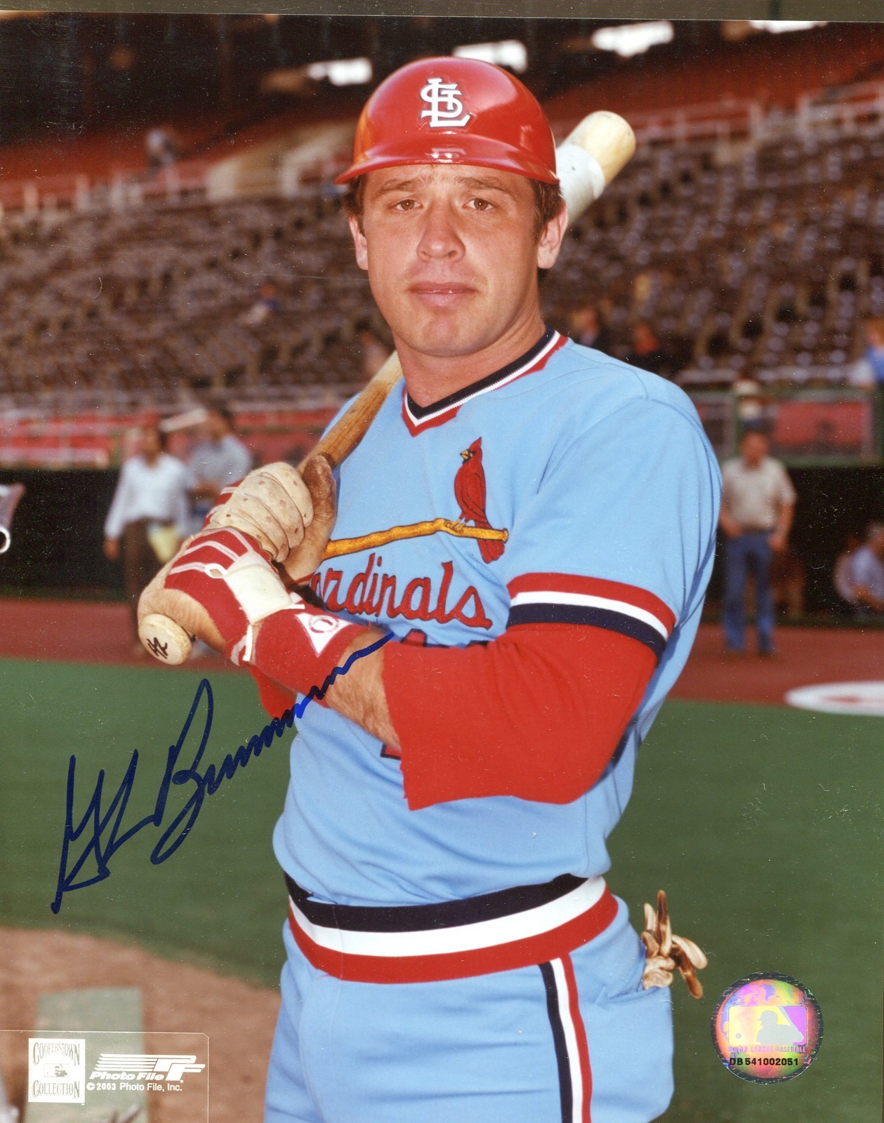 GLENN BRUMMER ~ Autographed Signed 8x10 Color Photo ~ St. Louis ...