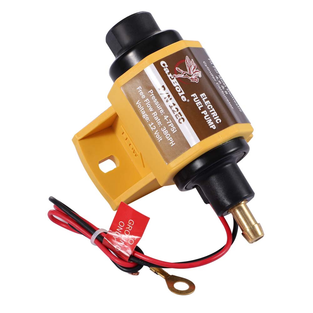 Universal Micro Electric Gas E85 Fuel Pump 4-7 PSI 38GPH 130L/H 12V 5/ ...
