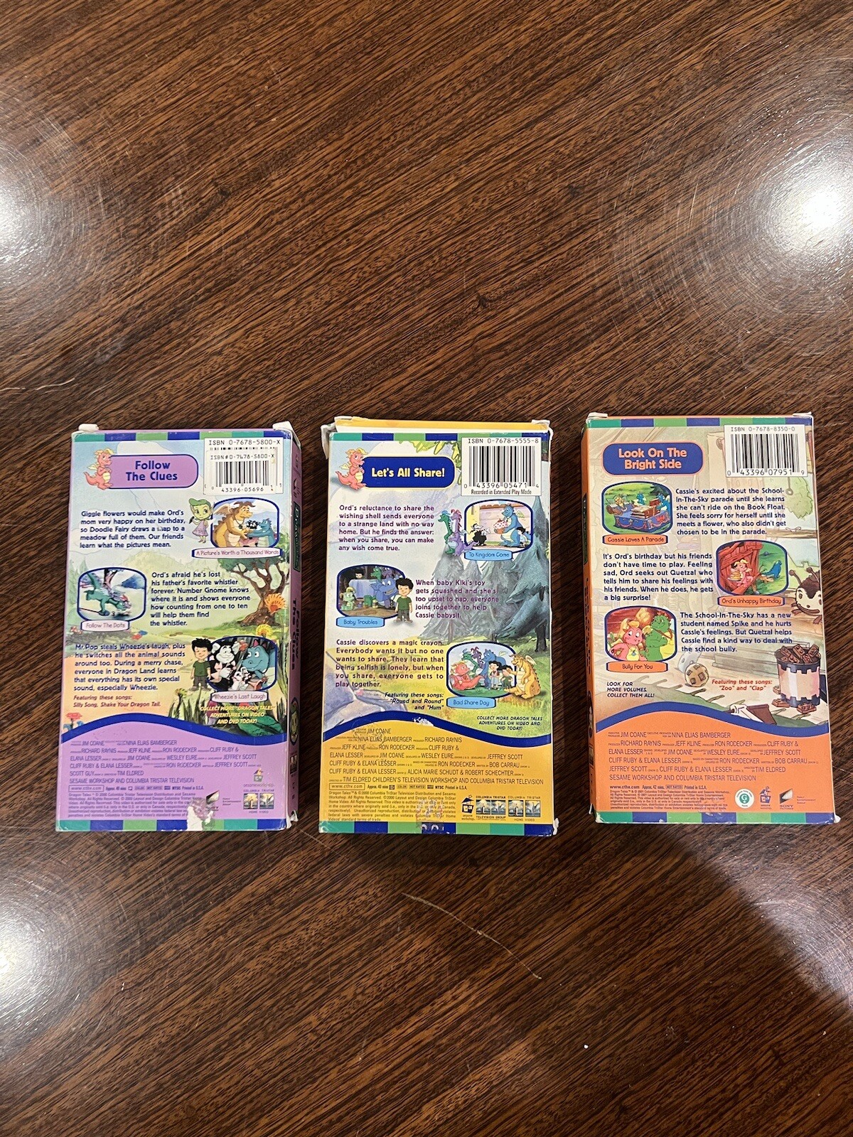 Dragon Tales VHS Lot of 3 Vintage Childrens Videos | eBay