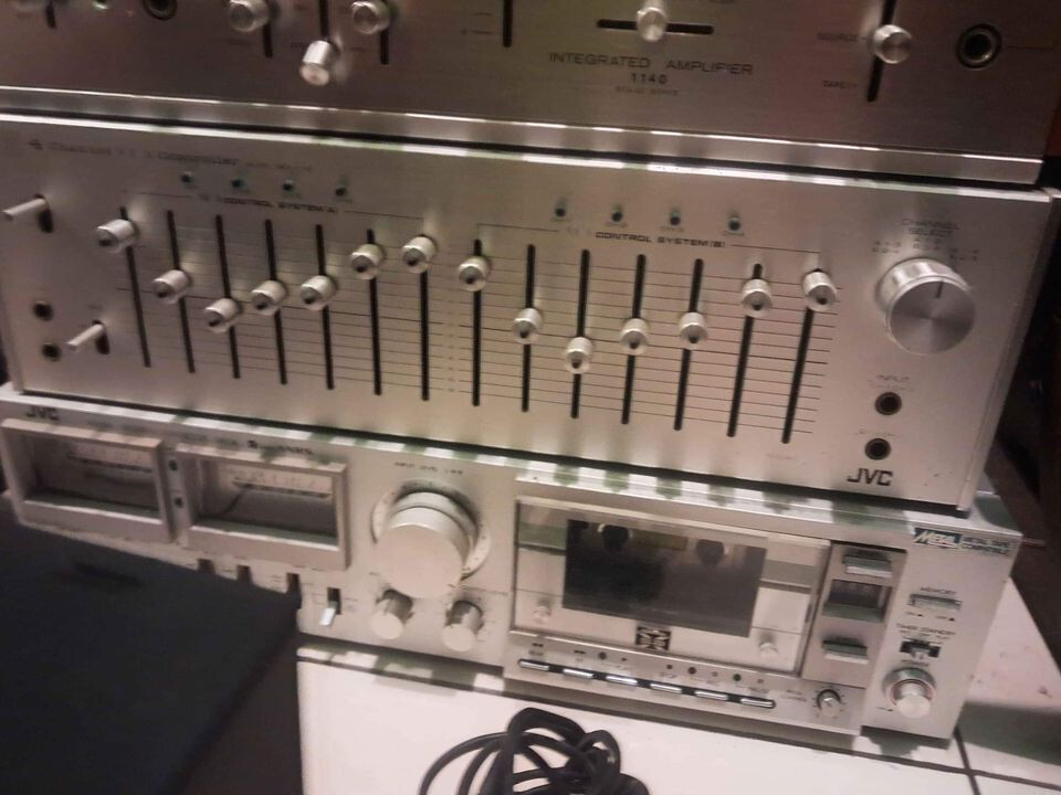 USED JVC SEA-V7E EQUALIZER VINTAGE RETRO AUDIO SOUND MADE IN JAPAN | eBay