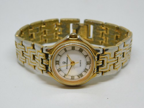 Enzo Giomani 9252L Gold Plated Quartz Analog Women's Watch Sz. 6" New ...