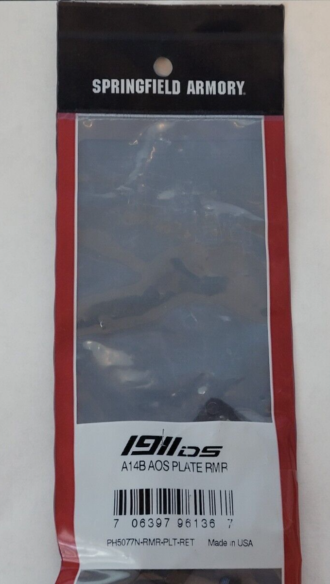 AOS Springfield Prodigy DS A14B Trijicon RMR Holosun Agency Optic ...