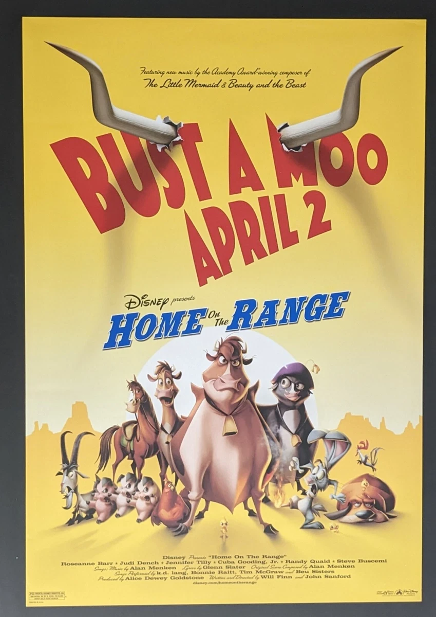 Home On The Range Movie Poster