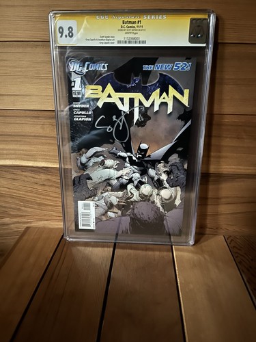 BATMAN #1 CGC 9.8 NEW 52 SIGNED BY SCOTT SYNDER SS 2011 | eBay