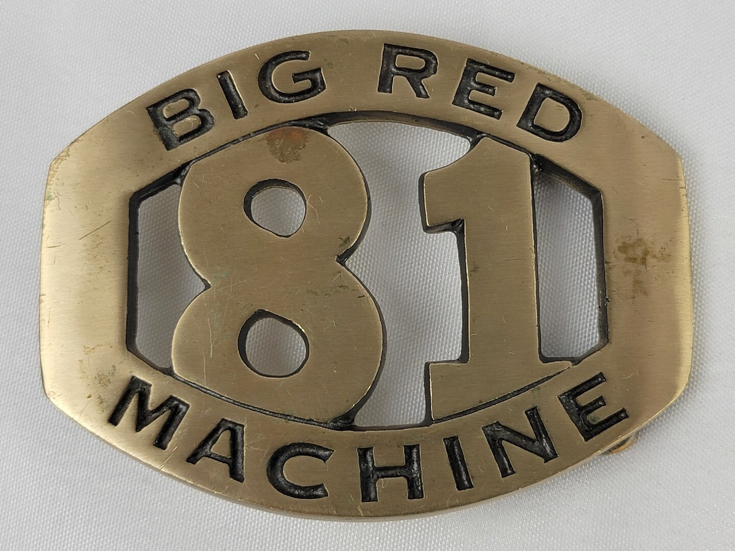 Big Red Machine 81 Hells Angels Vintage Serialized Br… - Gem