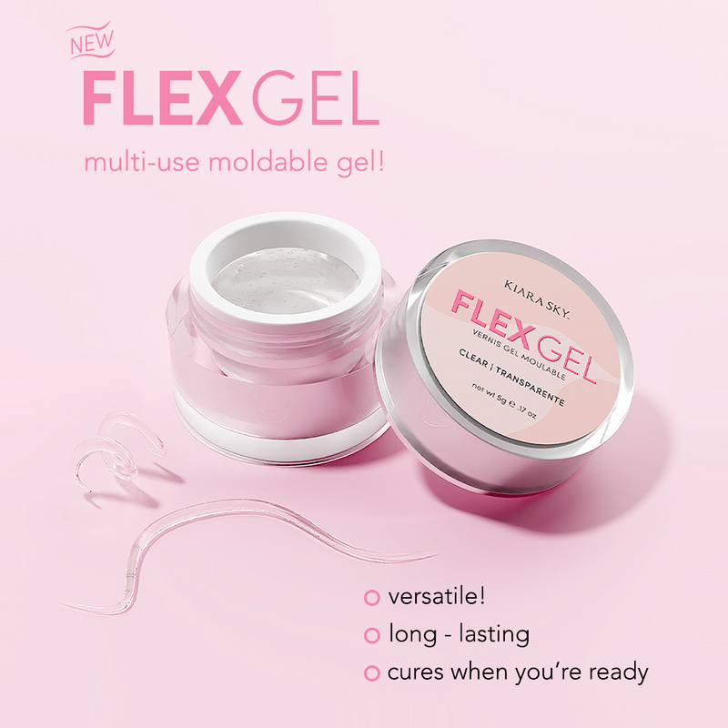 Kiara Sky Flex Gel Multi Purpose Gel 3D Gel 0.17 oz/ 5g - New Product ...