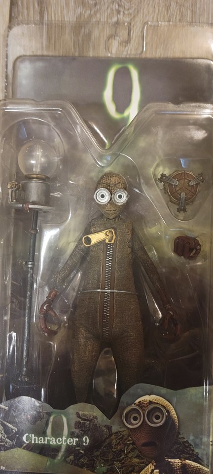 2009 Tim Burtons 9 Nine 7" Characters 9 & 1 Figures Reel Toys NECA NIB ...