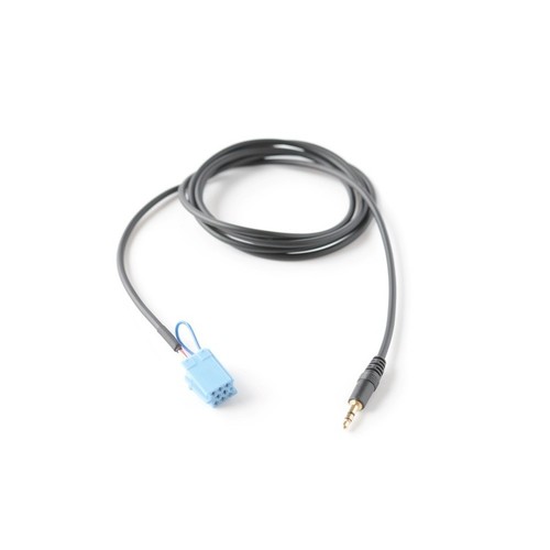 For FIAT Ducato 8 Pin AUX Audio Cable for Car Radio with For Mini ISO ...