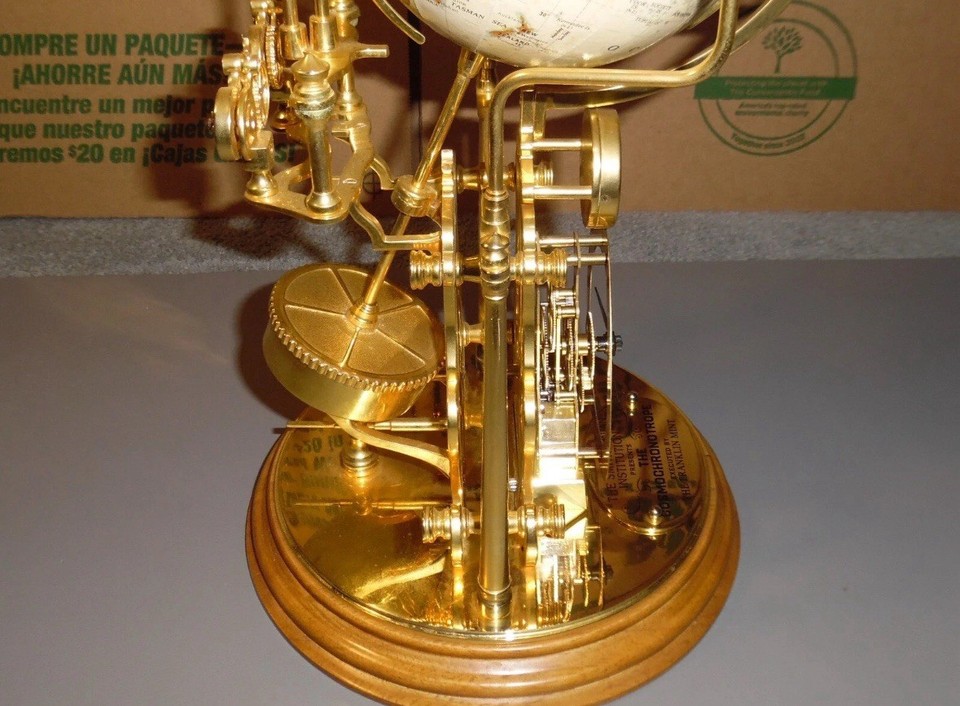Franklin Mint Smithsonian Institution The Cosmochronotrope Clock. Rare ...