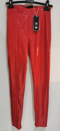 Ivy Park Adidas Lack Vinyl Hose Lackhose Rot Gr. 34 XS | eBay.de