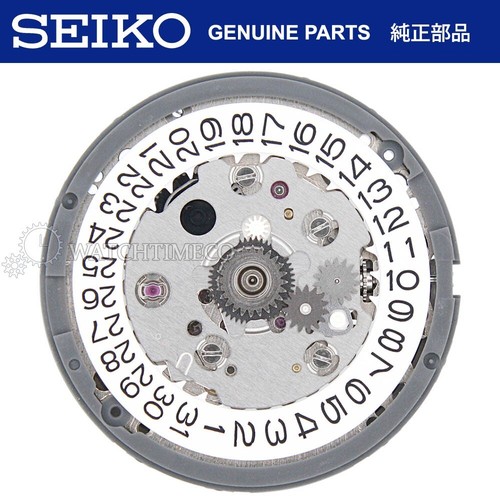 GENUINE Seiko SII (TMI) NH34 NH34A Watch Movement WHITE Date GMT - USA ...