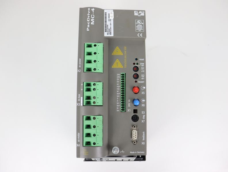 Schneider Electric Elau PacDrive MC-4/11/22/400 HW: E094D8 TESTED ...
