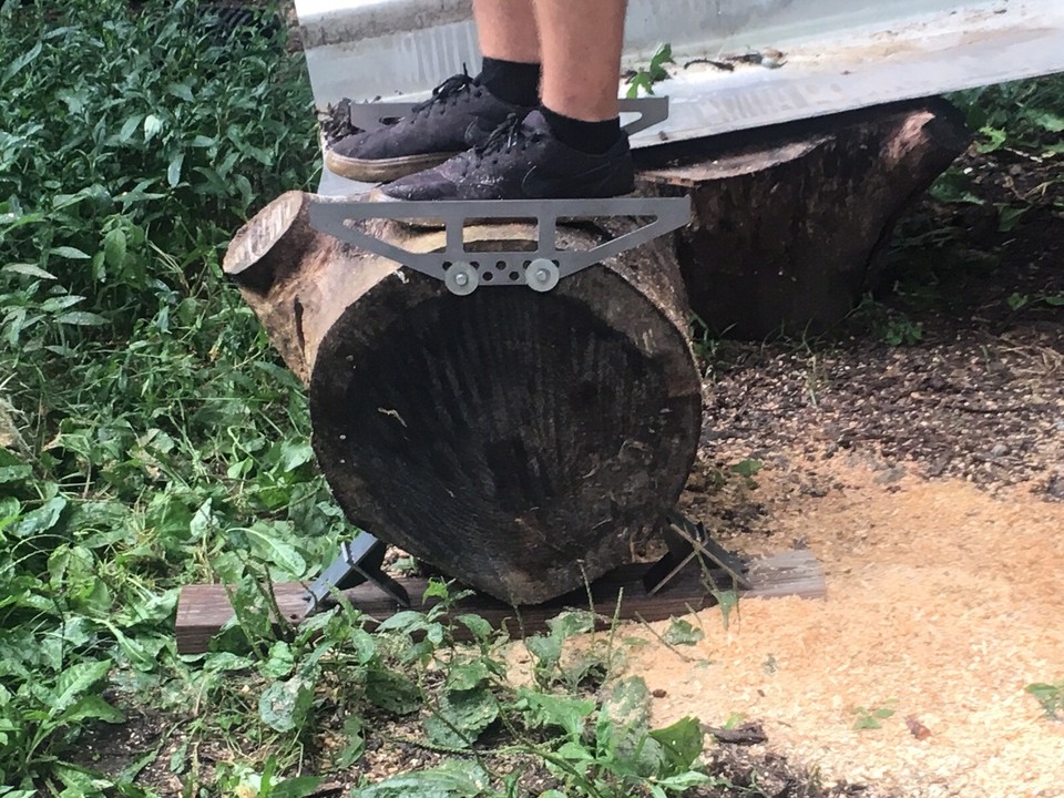 Chainsaw Mill Guide System Saw Mill Kit for aluminum Ladder Alaskan MK ...