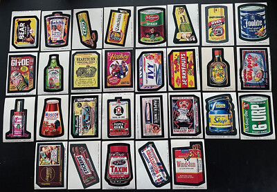 1974 Topps Wacky Packages Original Series 9 Stickers YOUR CHOICE | eBay