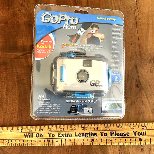 GoPro Hero Film Camera 1st Gen New Factory Sealed Package Go Pro ...