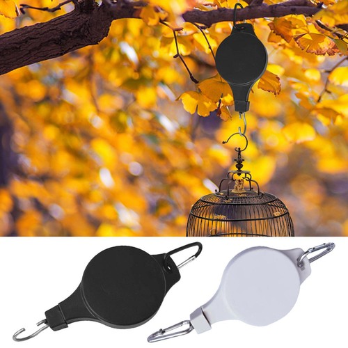 Strong Retractable Hanging Basket Pulley Pull Down Plant Hanger Hook ...