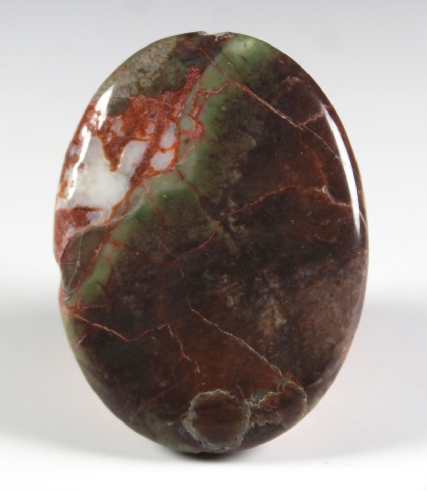 Rainforest Agate 30 x 40mm Oval Focal Pendant Bead (161) | eBay