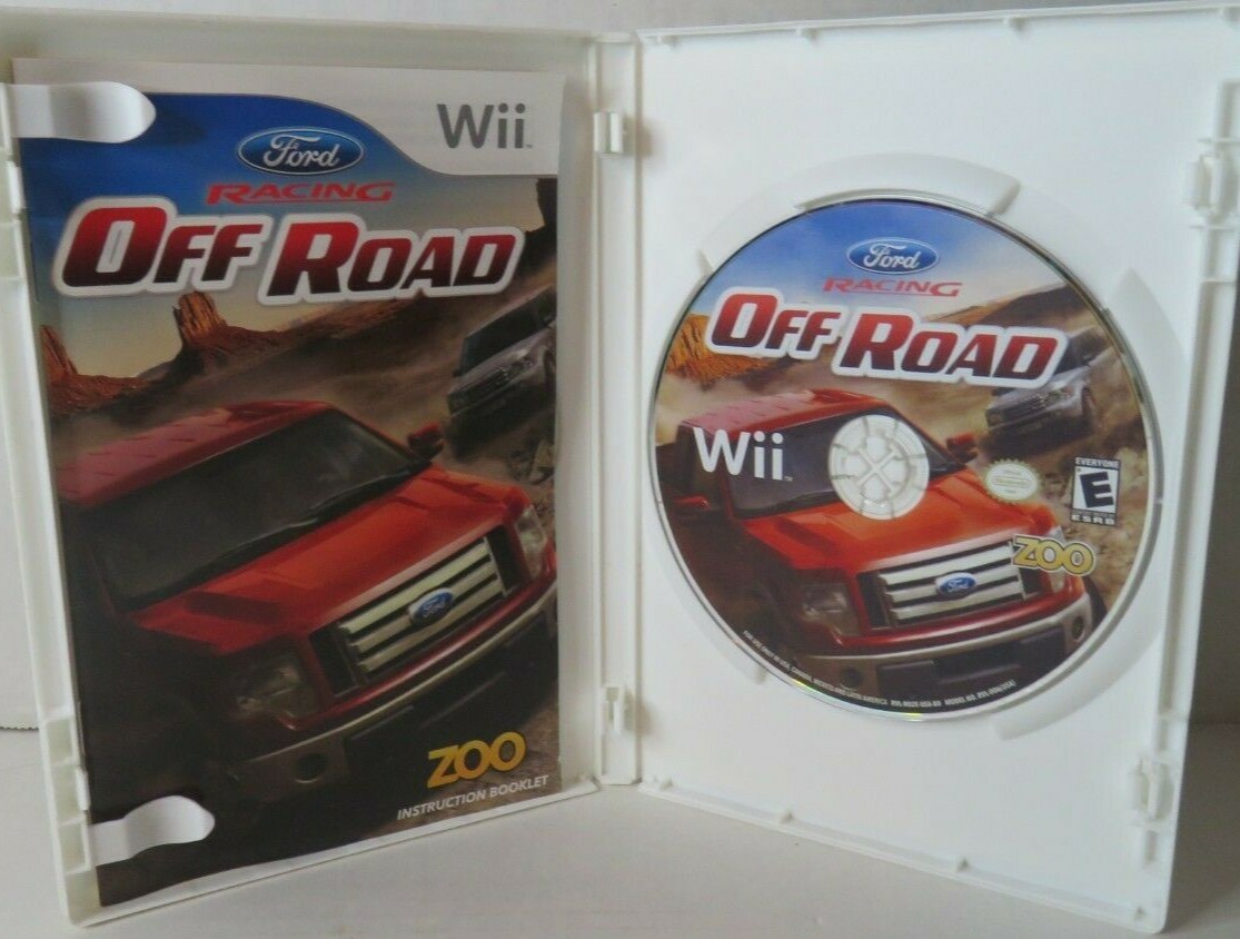 NINTENDO Wii FORD RACING OFF ROAD VIDEO GAME PLAYED ONCE in EUC Read ...