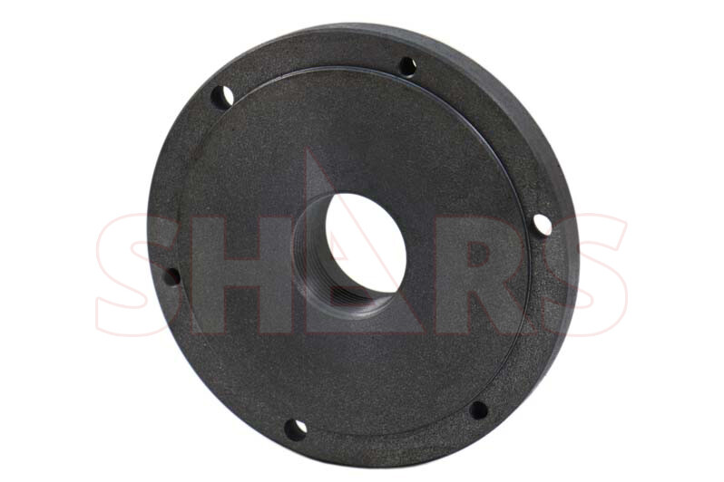 8" Fully Machined Threaded Back Plate 2-1/4-8 For 3 or 4 Jaw Self ...