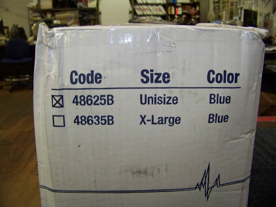 Tronex Healthcare Boot Cover Non-Skid Unisize Blue Ankle Ties 150 ...