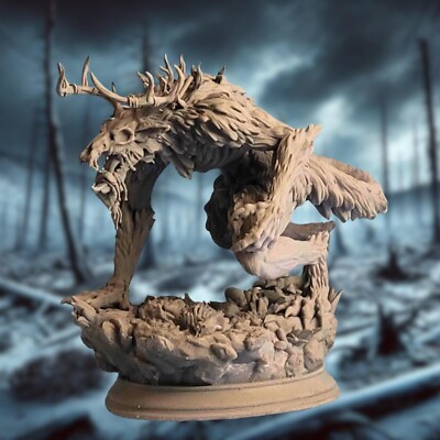 Wendigo Dnd Mini | Antlered Beast | Eldritch Horror | Forest Monster ...