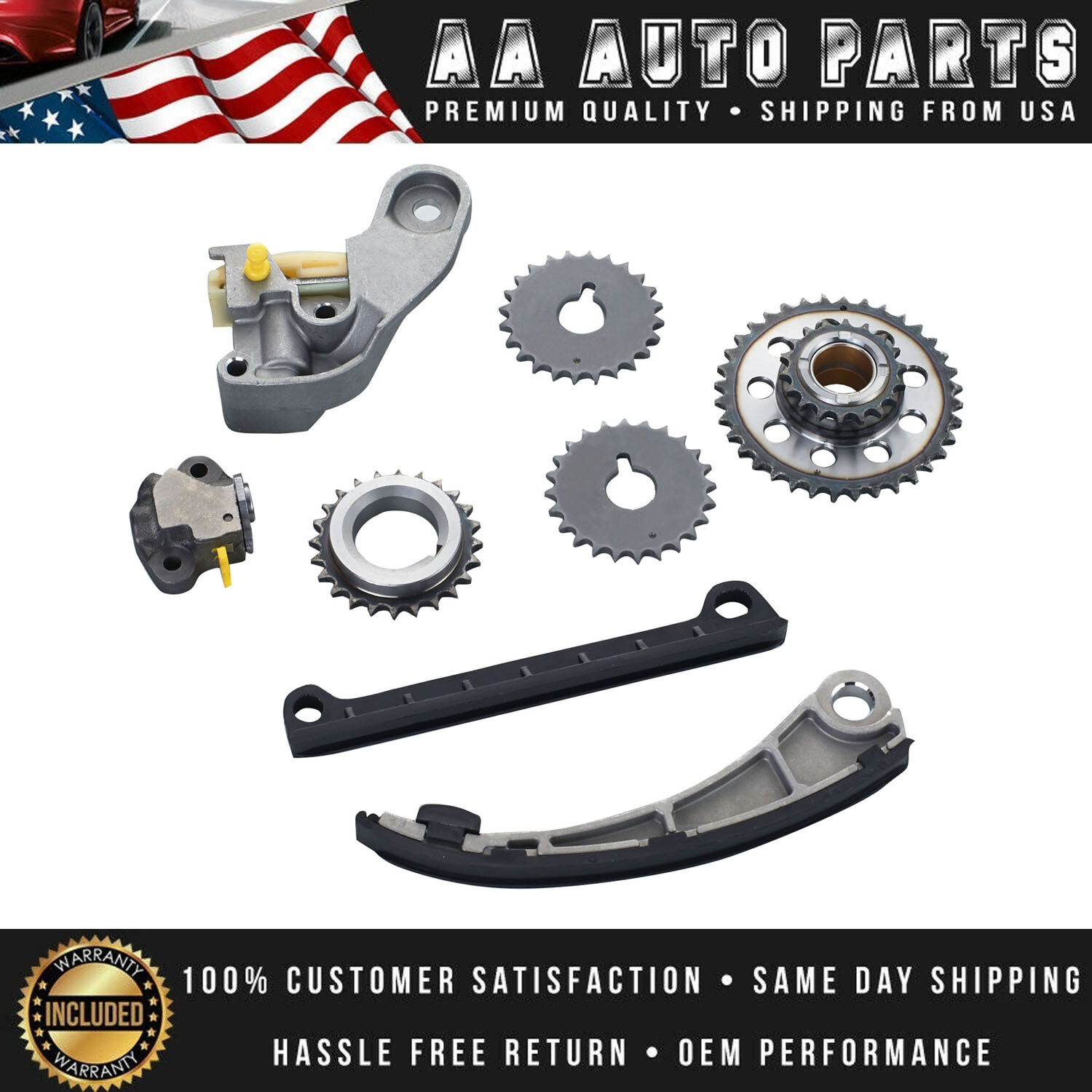 Timing Chain Kit for Suzuki Aerio Esteem Sidekick Chevrolet Tracker l4 ...