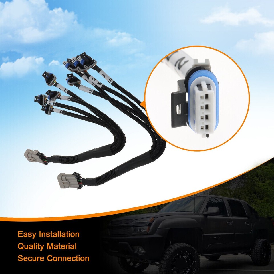 2x Ignition Coil Harness Wiring for GM LQ9 LQ4 LS2 LS7 LSX Chevy ...