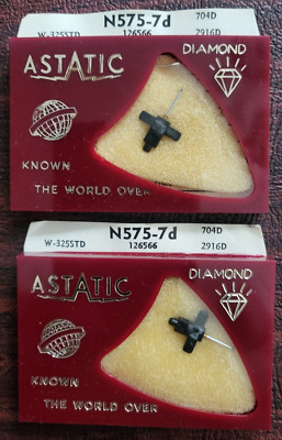 Astatic N575-7d - NOS Turntable Stylus Needle, R.C.A. (126566) - 2pack ...
