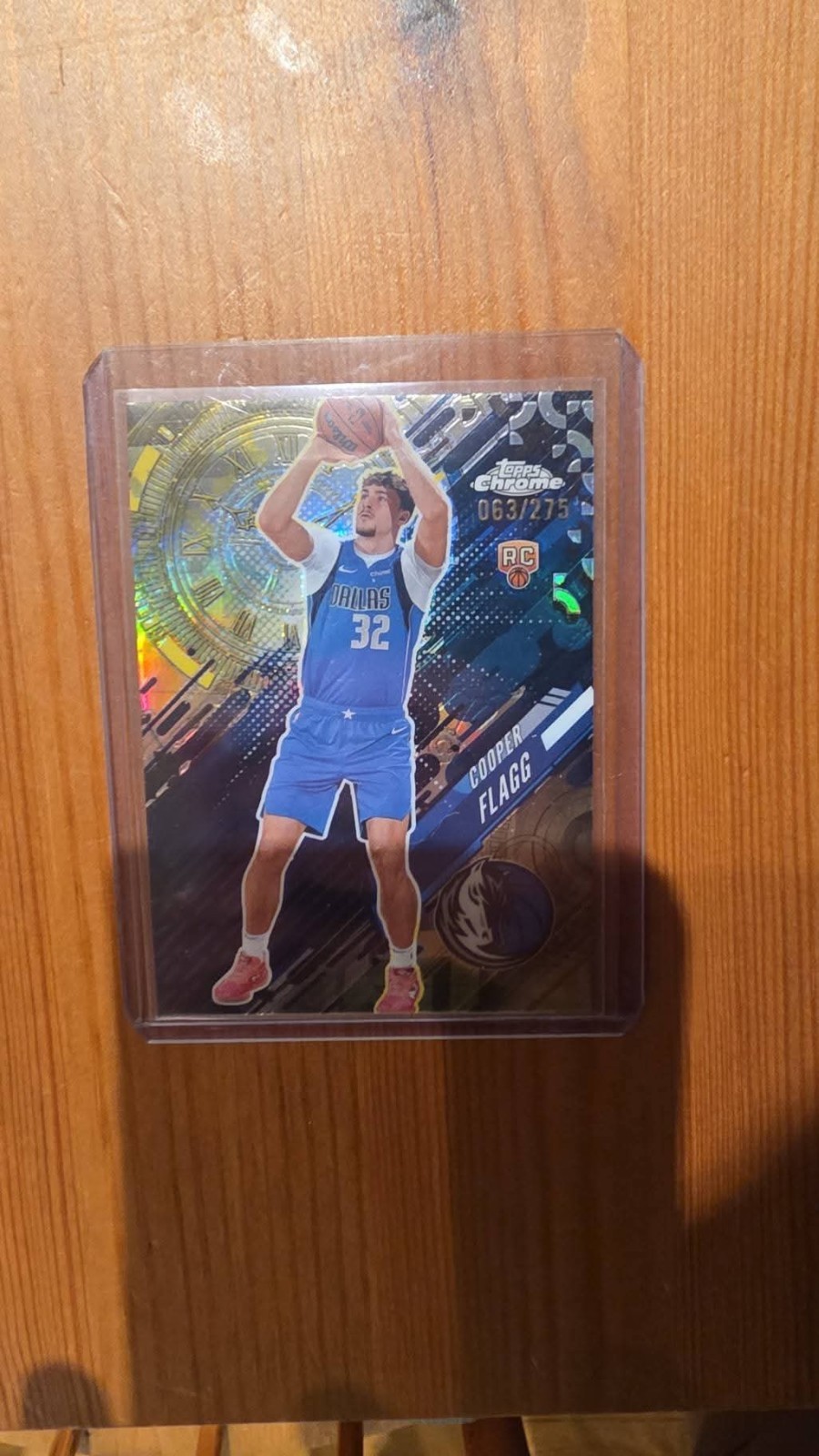 Cooper Flagg 2025 Topps Chrome #GT-16 Go Time - Yellow Refractor /275 ...