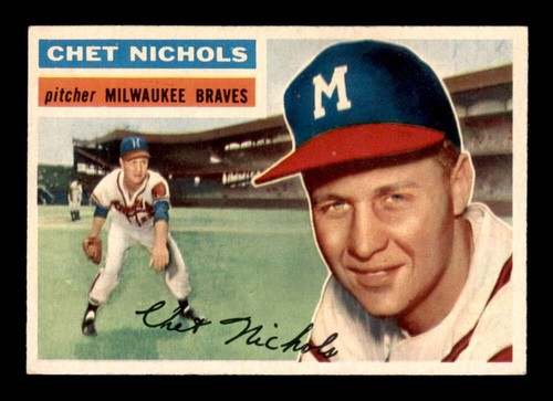 1956 Topps #278 Chet Nichols EXMT X3151540 | eBay