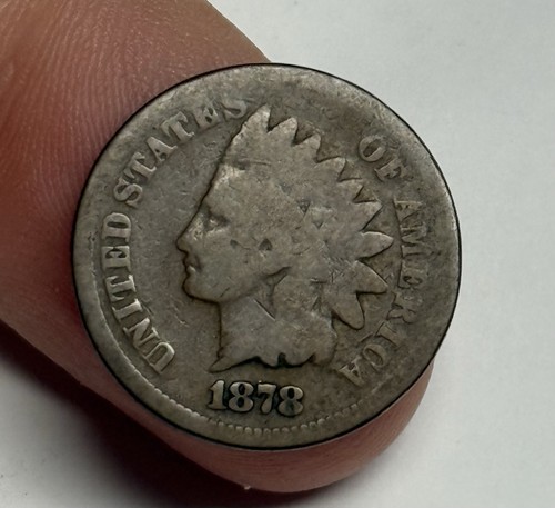 1878 Indian Head Cent, ALL ORIGINAL IHC Coin | eBay