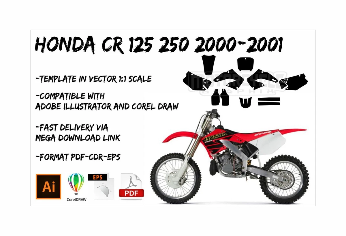 TX RACE™ Restyle Kit® Gen2 For Honda CR125/250 2000-2001, 55% OFF