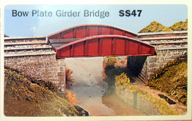 Wills 00 Gauge Plastic Model Railway Kit No SS49 Decked Girder Bridge ...