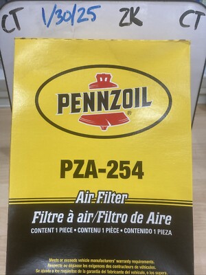Pennzoil Air Filter PZA-254 | eBay
