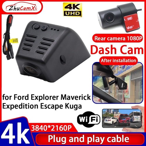 4K HD Wifi DVR Dash Cam Camera for Ford Explorer Maverick Expedition ...