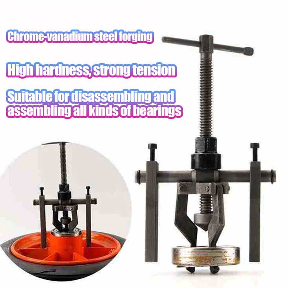3 Jaw Inner Bearing Puller Set Remover Slide Hammer Internal Tool Kit ...
