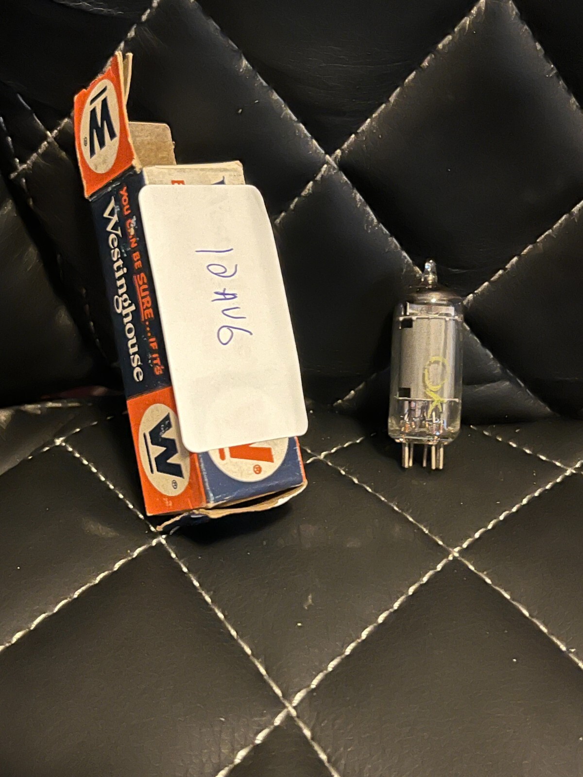 Vintage Westinghouse 12AU6 Television/ Radio/ Electronics Vacuum Tube ...