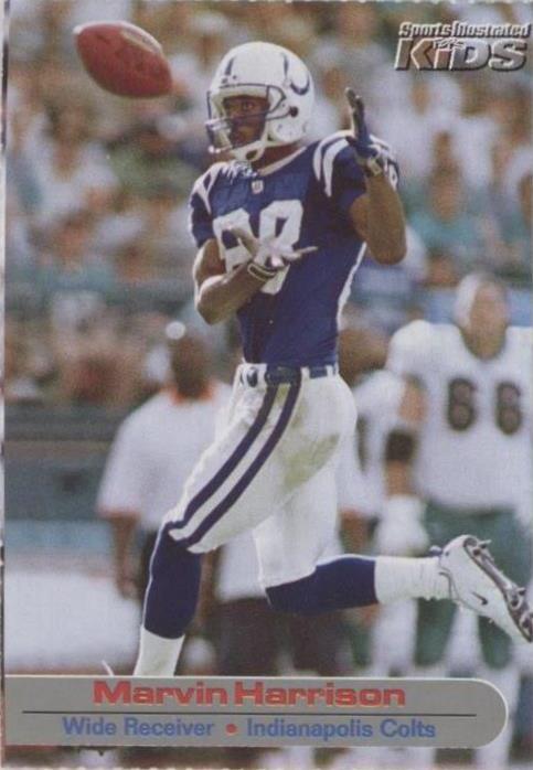2002 Sports Illustrated for Kids Series 3 Marvin Harrison #177 for sale ...