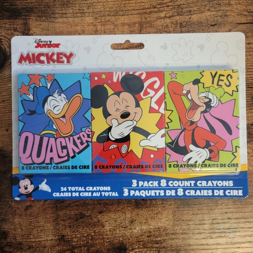 Disney Mickey Mouse Crayons 3 Packs of 8 for sale online | eBay
